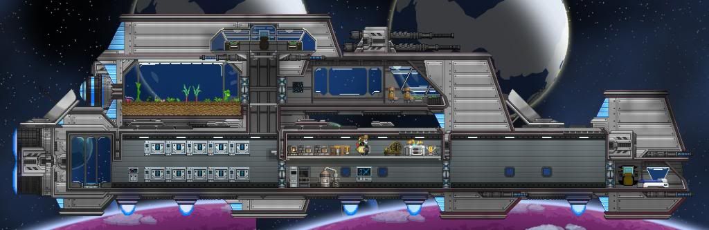 Outdated - Human Battle Cruiser | Chucklefish Forums