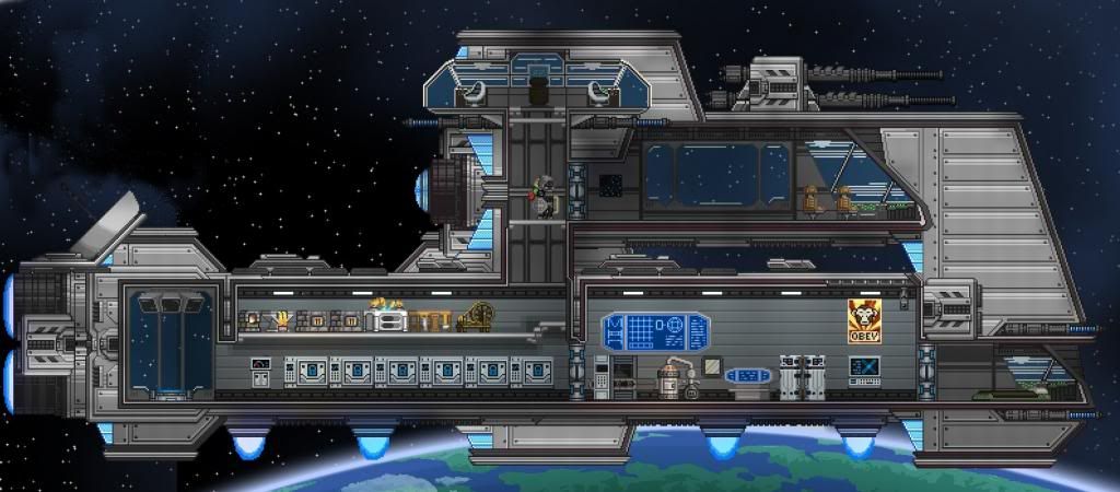 Outdated - Human Battle Cruiser | Chucklefish Forums