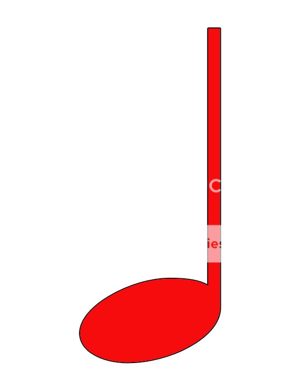 Red Music Notes And Symbols Story by eysgallery | Photobucket