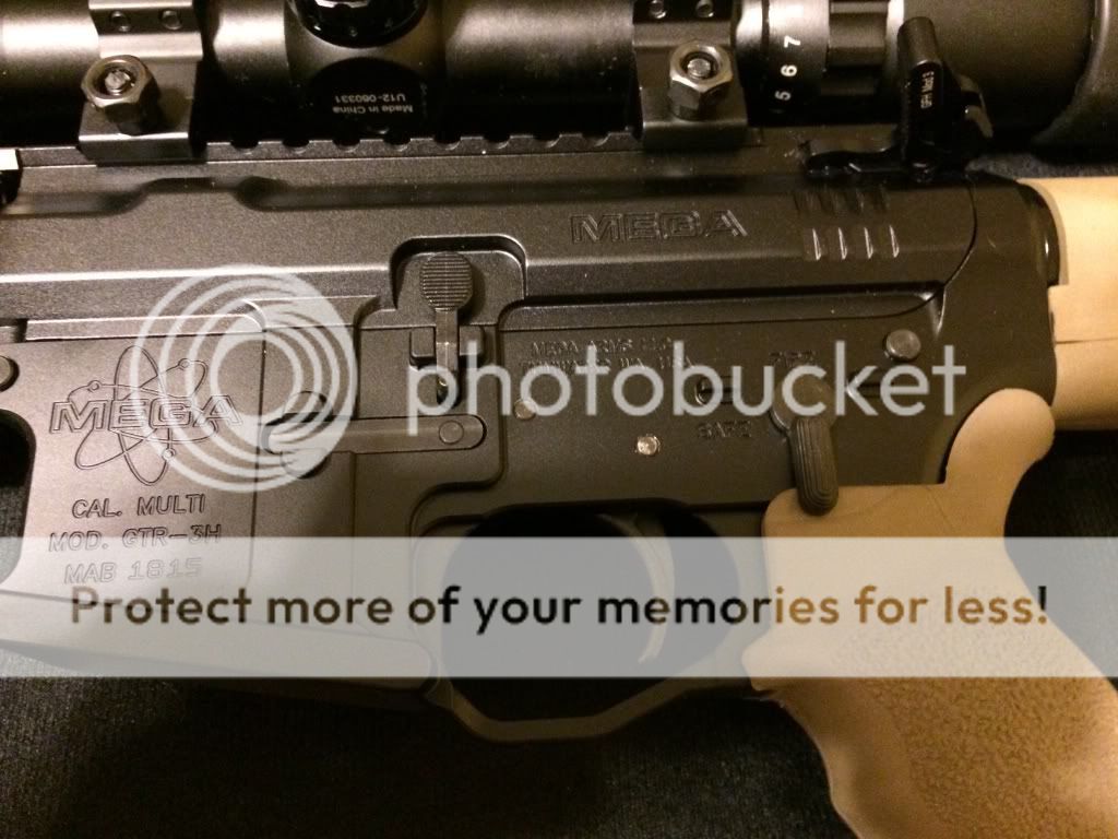 Mini-SASS AR-15 Mega Billet PRS Stock Chrome BCG FDE PMAGS Midwest FF ...