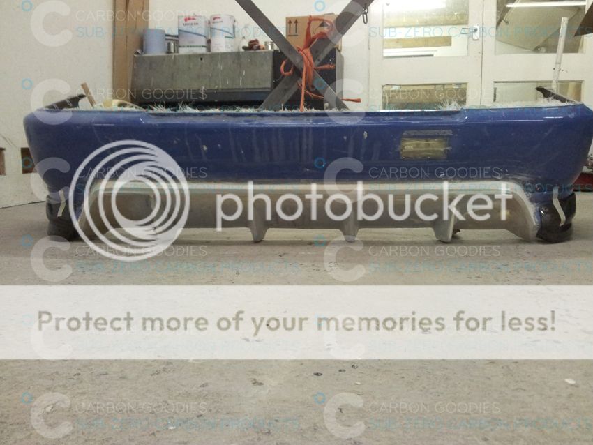 Evo 5/6 Rear Diffuser To Fit Standard Bumper | Mitsubishi Lancer Evo ...