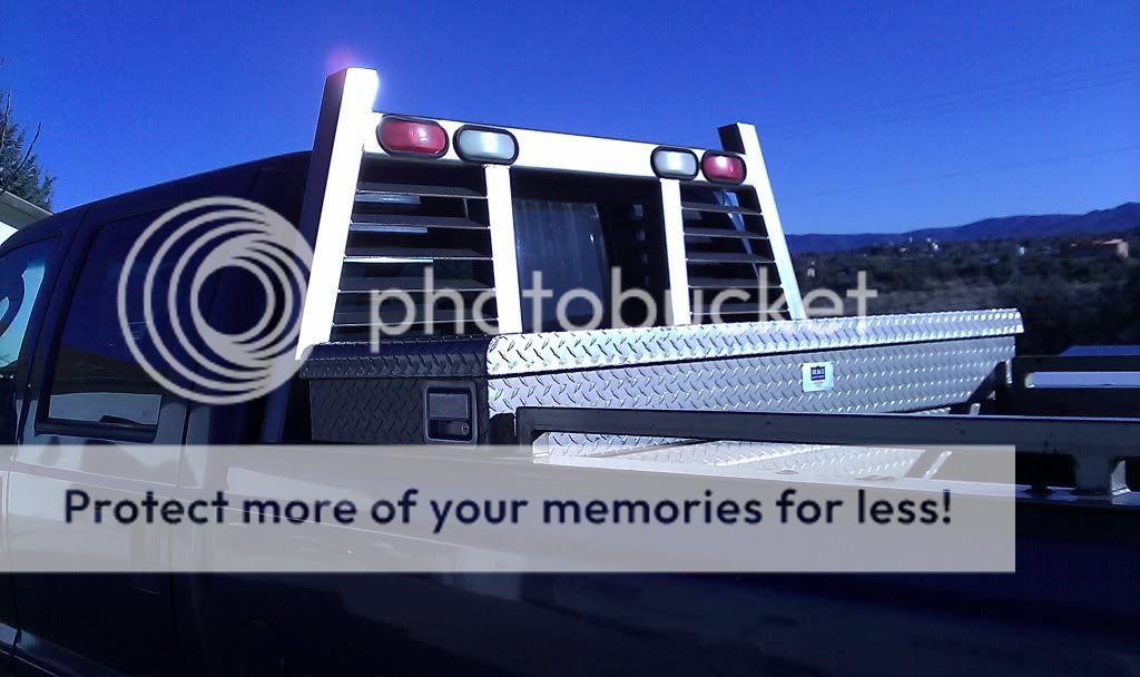 Superduty RanchHand Headache Rack & Bed Rails & RKI Toolbox Custom ...